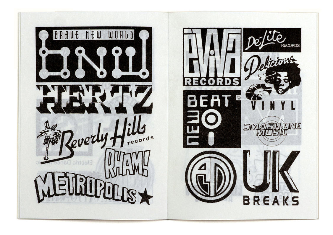 Record Label Logo Archive Vol. 1 – ICA Bookshop